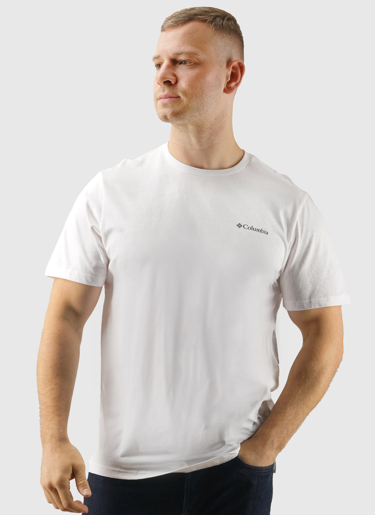CSC Logo Back T-Shirt - White Boxy Bra – The Smart Dresser