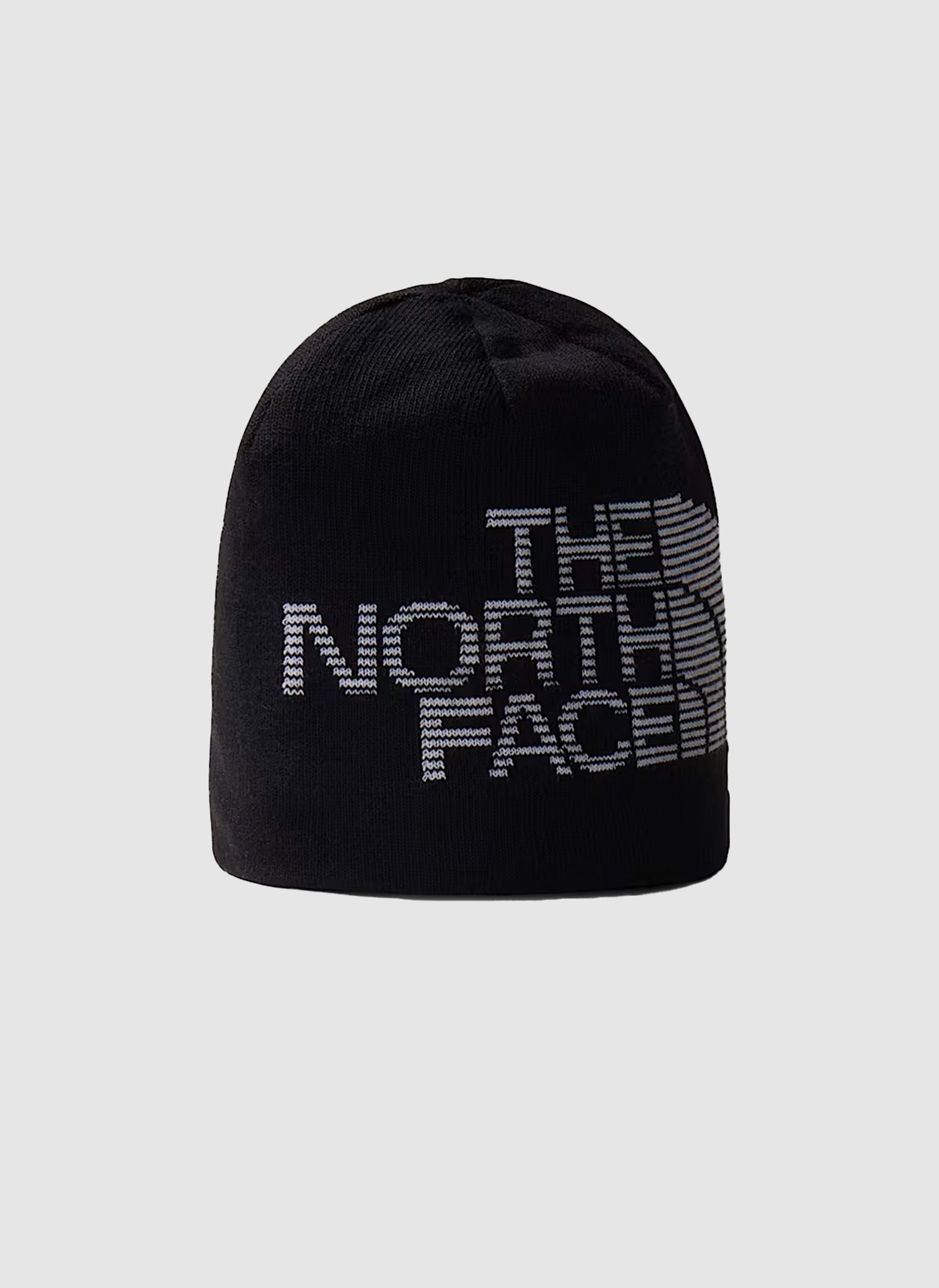 Reversible Highline Beanie Black White